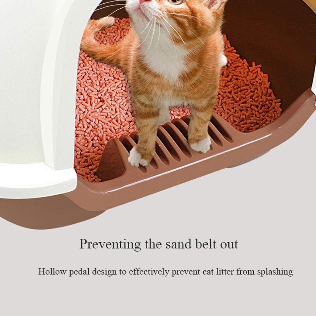 Pado Enclosed Cat Litter Box 50*41*39cm-Pink | SMBG B2B Website